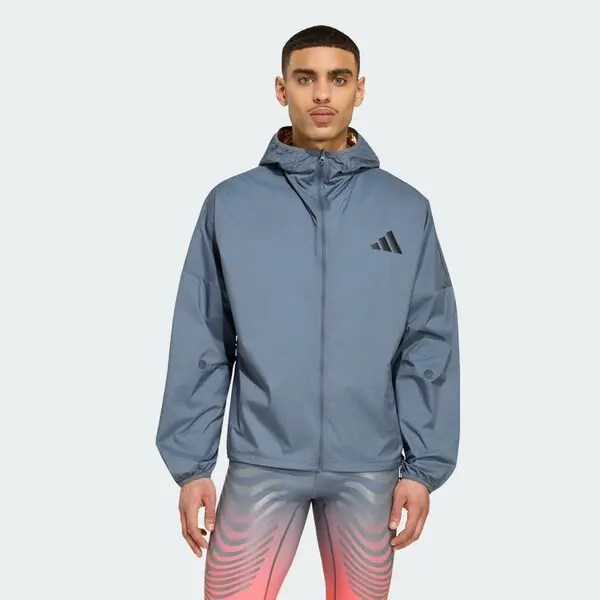 Adidas Adizero Running Blaze Jacket Grey - Onix