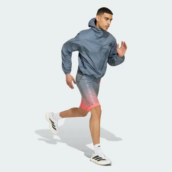 Adidas Adizero Running Blaze Jacket Grey