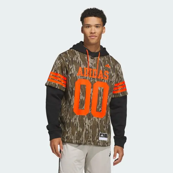 Adidas X Mossy Oak Hooded Jersey