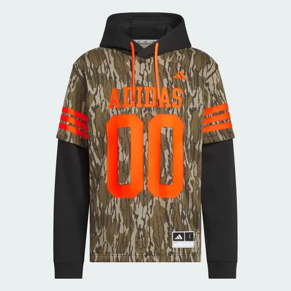 Adidas X Mossy Oak Hooded Jersey - Multicolor