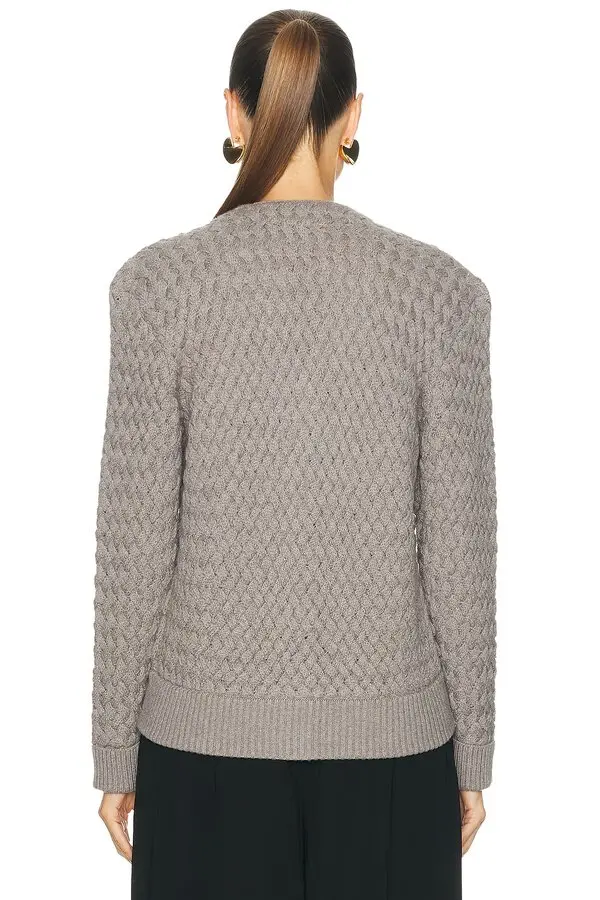 Bottega Veneta Intrecciato Cardigan