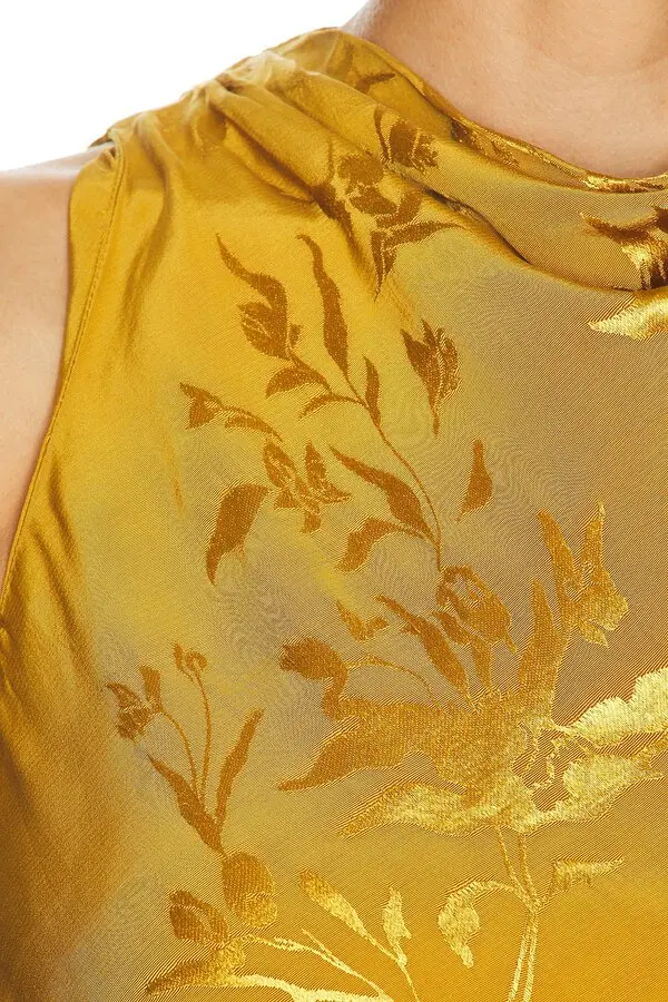 Hemant & Nandita Cowl Midi Dress