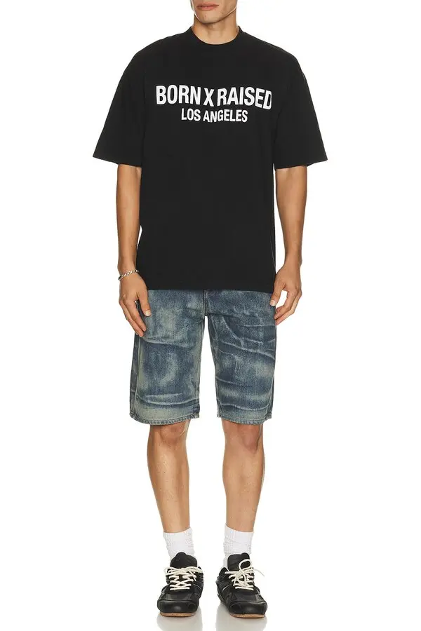 BORN X RAISED Headline Tee