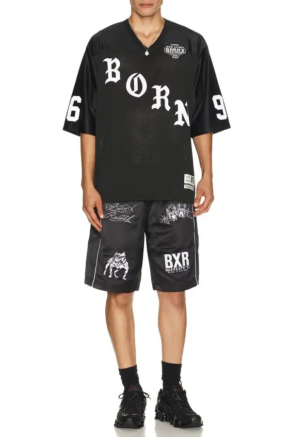 BORN X RAISED Paranoia Football Jersey