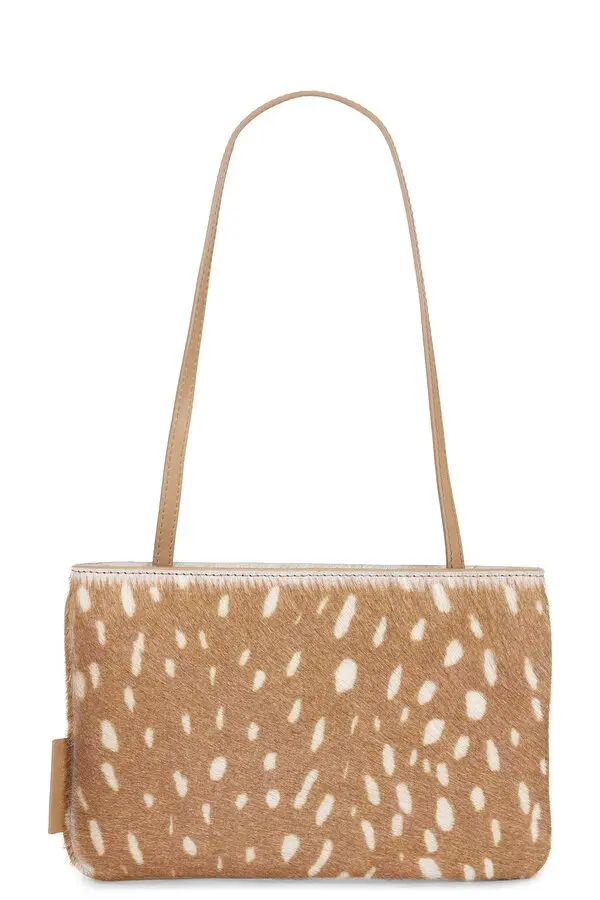 Loulou De Saison Enid New Baguette Bag In Brown - Deer