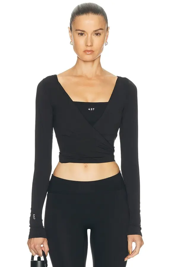 437 The Ballet Wrap Top
