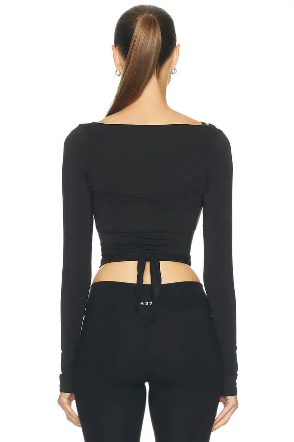 437 The Ballet Wrap Top