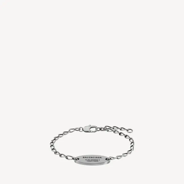 Balenciaga Everyday Bracelet - Silver