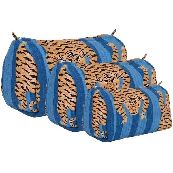 CYC Tibetan Tiger Three Piece Travel Set - Blue