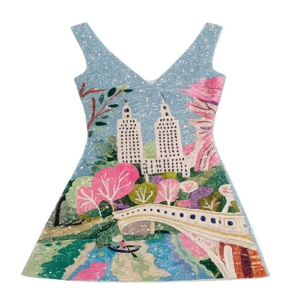 LABELFIORA Love Is In The Air Hand Beaded Dress