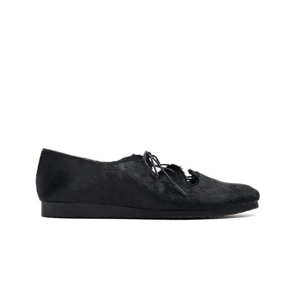 NAGUISA Cleta Calf Open-toe Lace-up Shoes