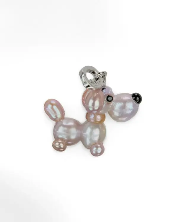 SMUCCII Lila Pearl Pup Charm