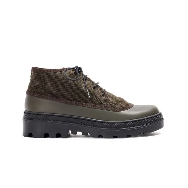 NAGUISA Tartan Low-cut Ankle Boots