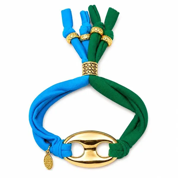Persia Donà Jewelry Giant Bubble Stretchy Bracelet - Pink/red