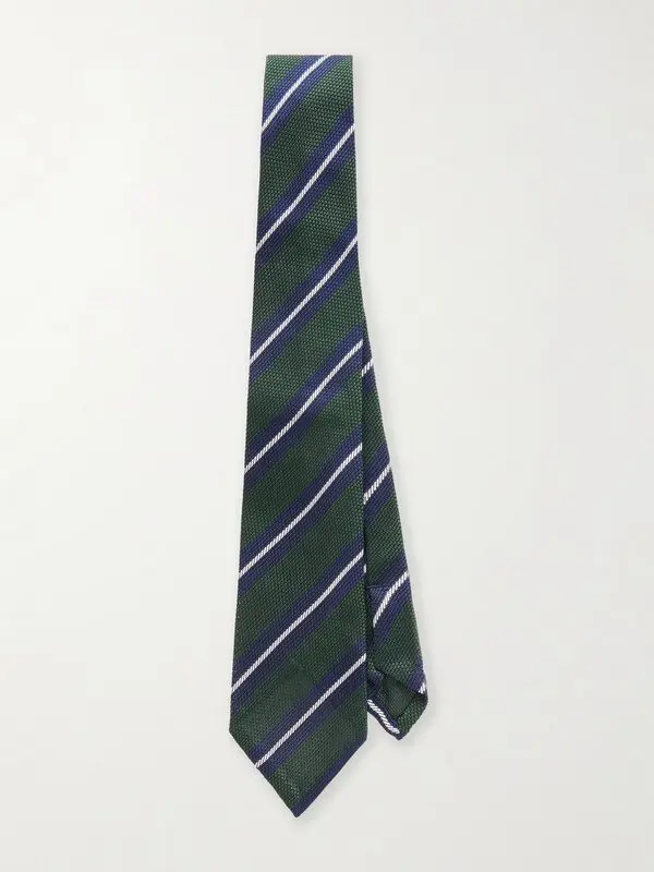Dunhill Striped Silk Neck Ties