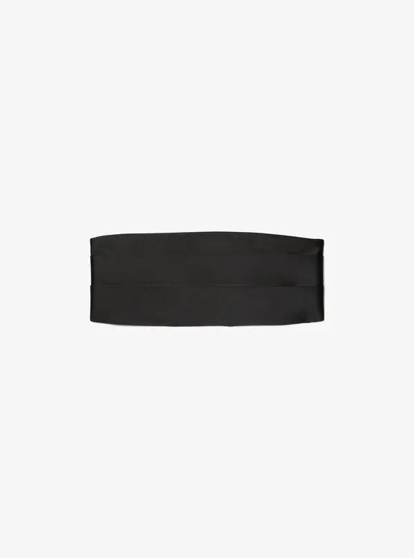 Michael Kors Silk-wool Satin Cummerbund