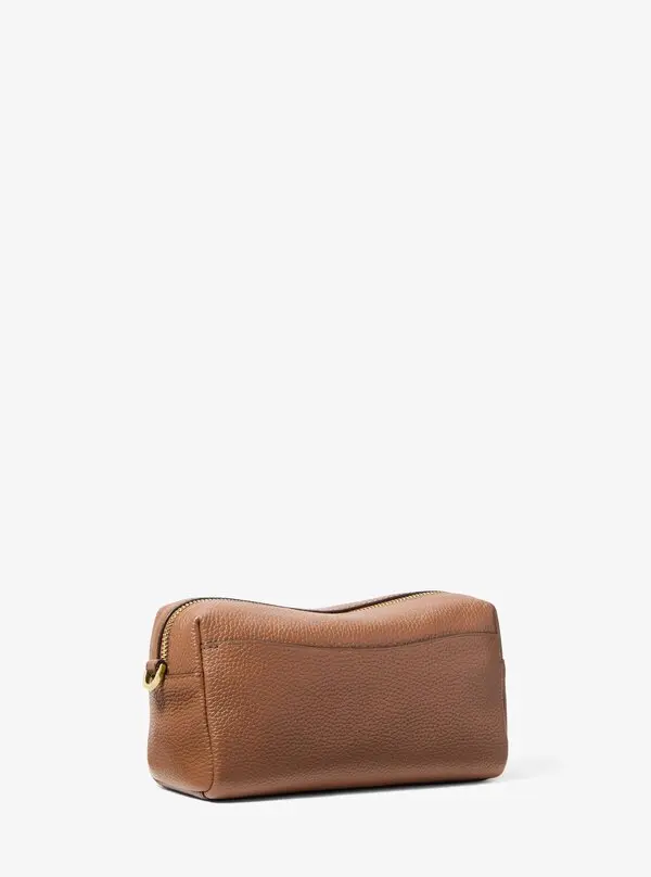 Michael Kors Bryant Small Pebbled Leather Crossbody Bag - Brown