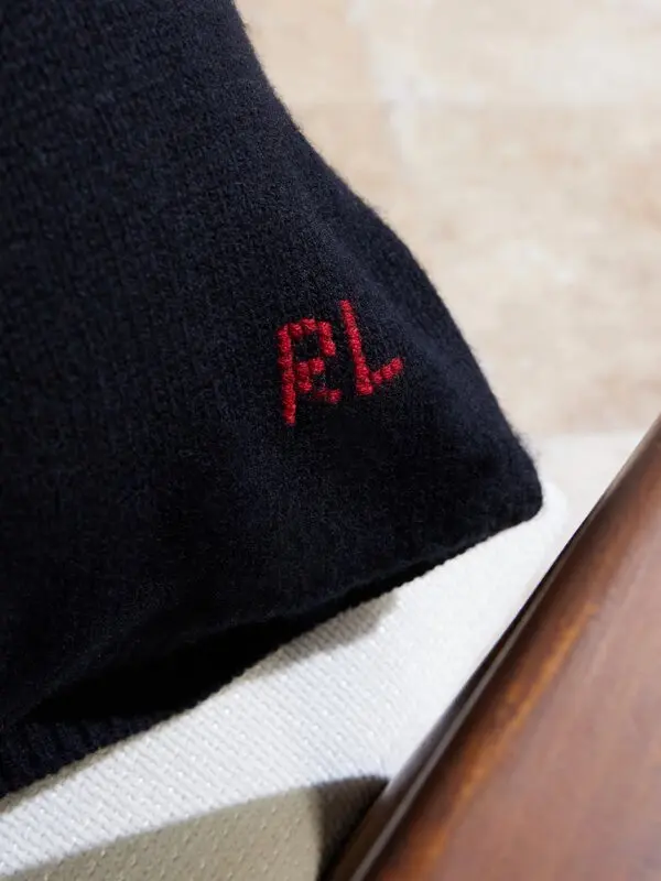 Ralph Lauren Martini Bear Cashmere-blend Cushion