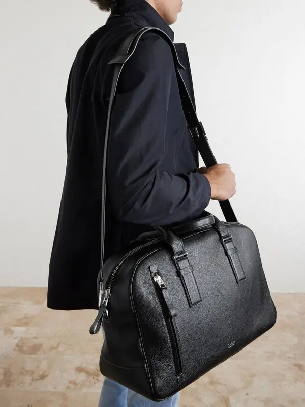 TOM FORD Full-grain Leather Weekend Bag