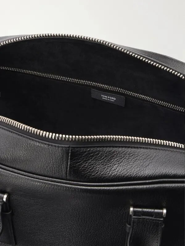 TOM FORD Full-grain Leather Weekend Bag