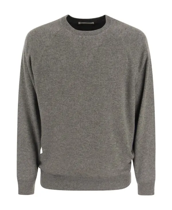 Brunello Cucinelli Crew Neck Cashmere Sweater