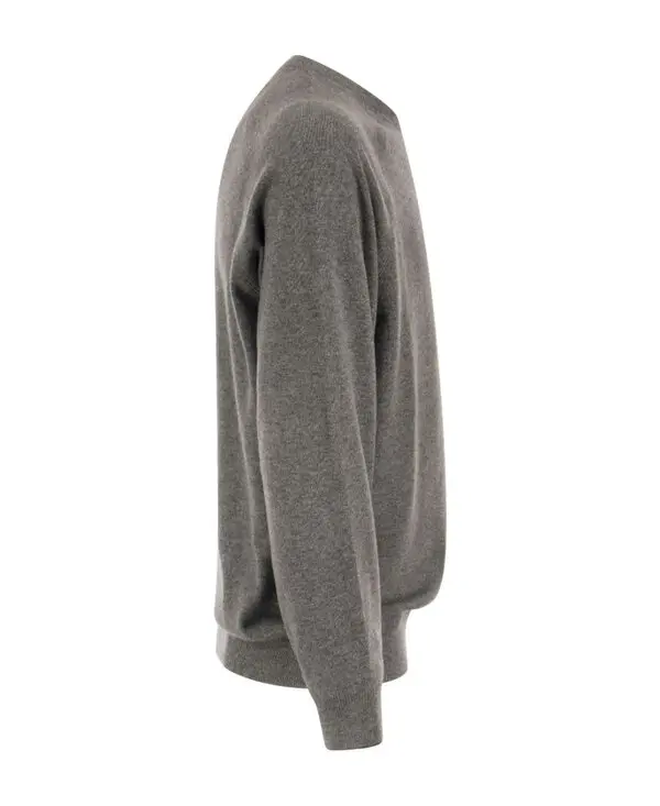Brunello Cucinelli Crew Neck Cashmere Sweater