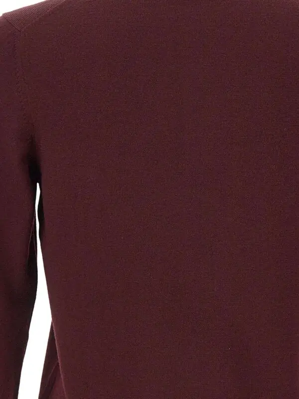 GRAN SASSO Fine-knit Polo Shirt - Red