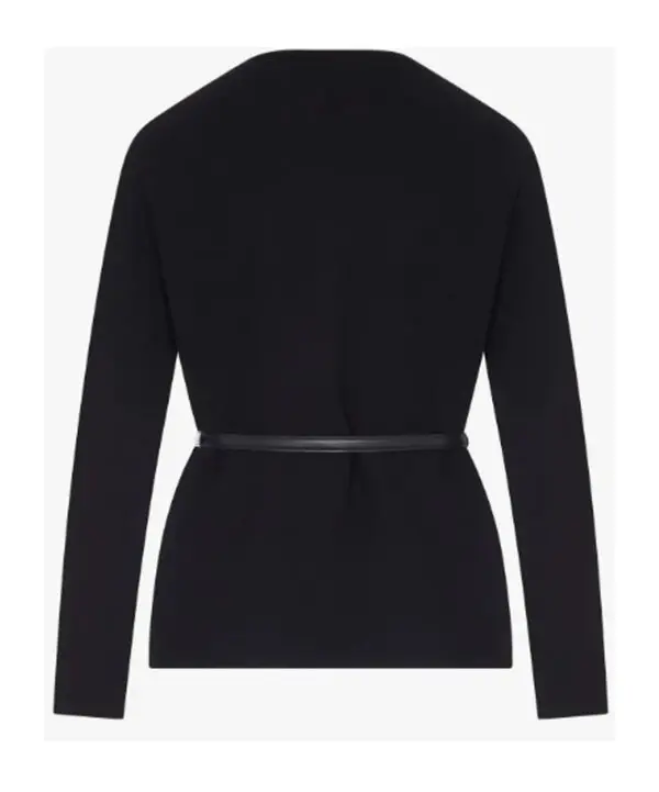 Max Mara Belted Wrap Cardigan