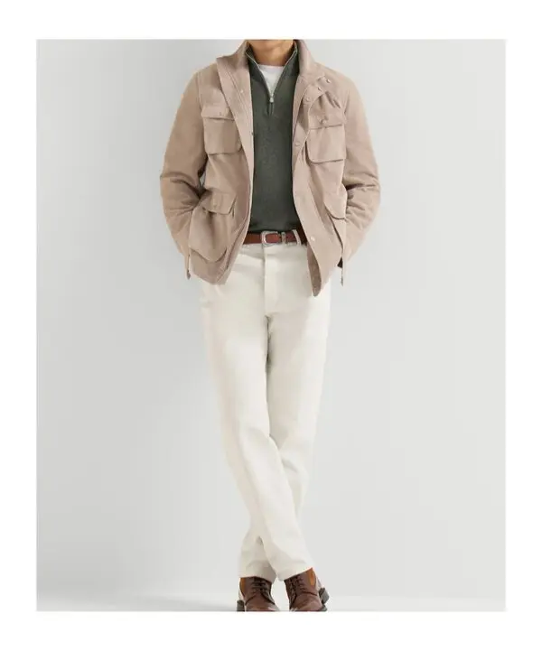 Brunello Cucinelli Cashmere Sweater With Half-zip