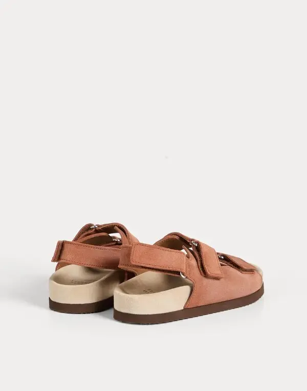 Brunello Cucinelli Suede Sandals