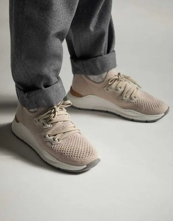 Brunello Cucinelli Knitted Sneakers