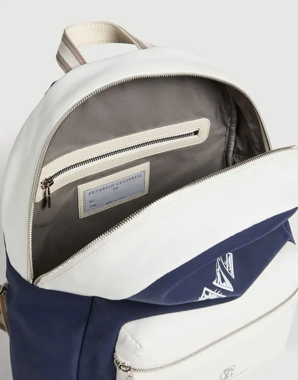Brunello Cucinelli Grafic Print Backpack