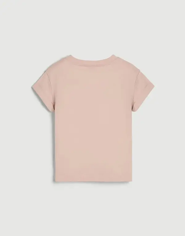 Brunello Cucinelli Cotton Jersey T-shirt With Monili