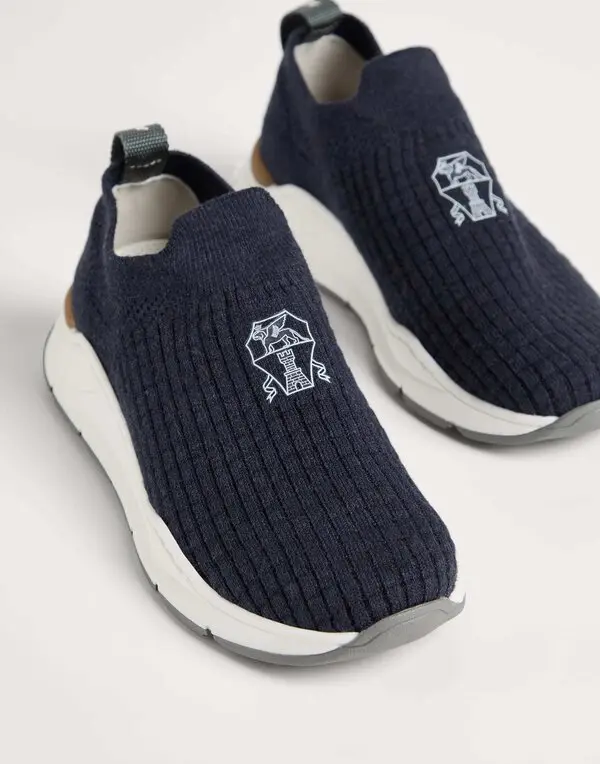 Brunello Cucinelli Logo-detail Slip-on Sneakers