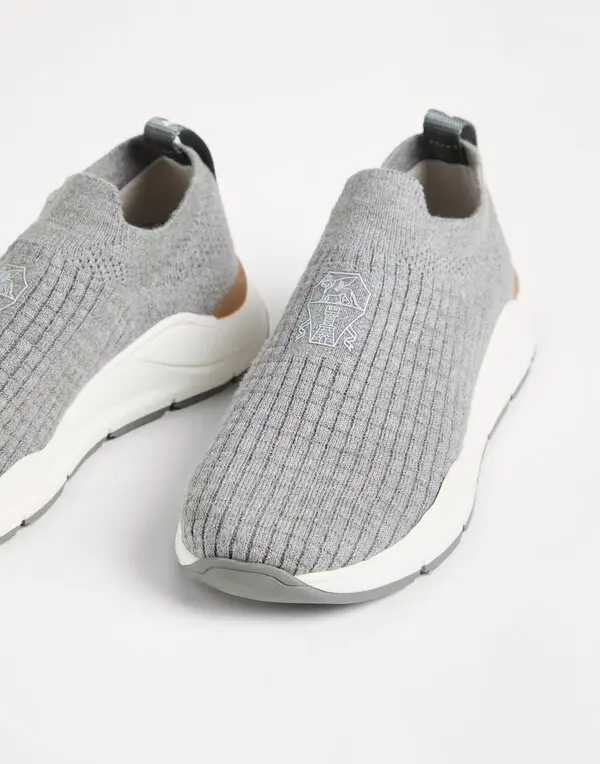 Brunello Cucinelli Front-detail Slip-on Sneakers