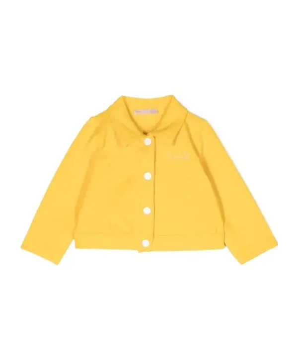 Liu Jo Rhinestone-embellished Logo-print Jacket