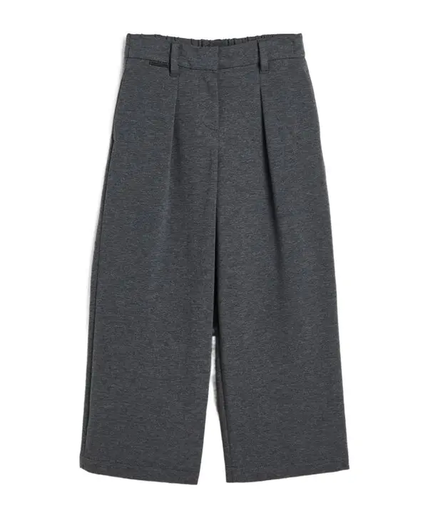 Brunello Cucinelli Pleated Jersey Trousers