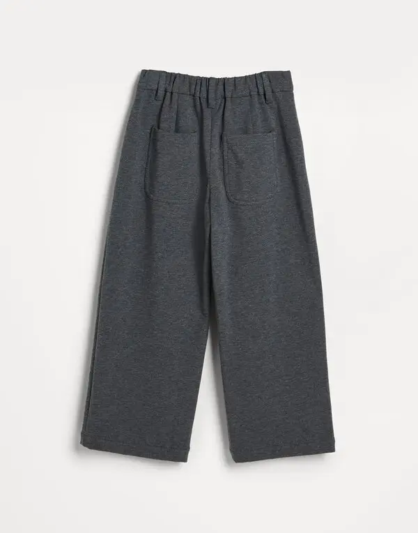Brunello Cucinelli Pleated Jersey Trousers