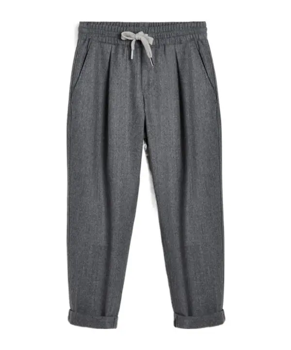Brunello Cucinelli Drawstring-waist Trousers