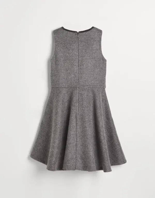 Brunello Cucinelli Skater Sleeveless Mini Dress