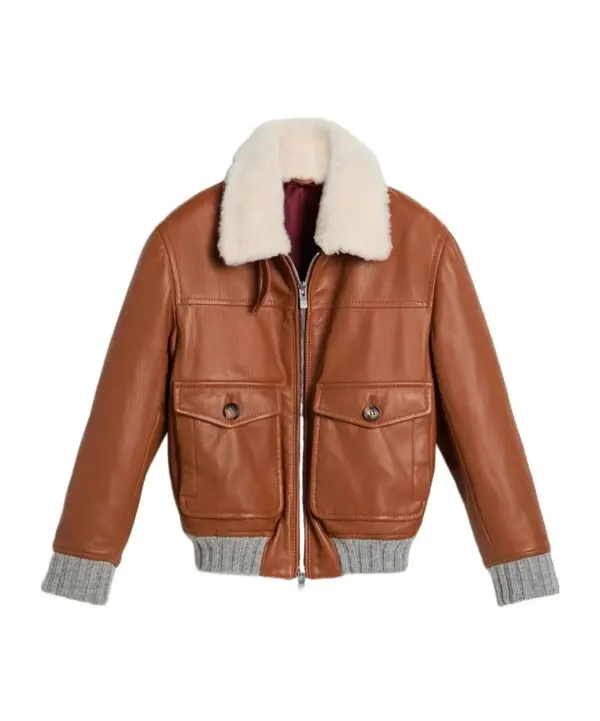 Brunello Cucinelli Shearling Jacket