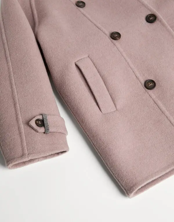 Brunello Cucinelli Wool Double-breasted Coat