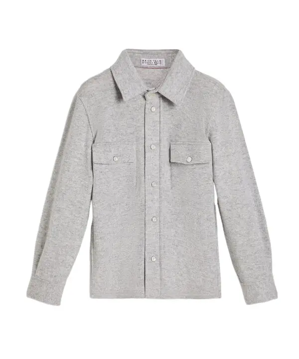 Brunello Cucinelli Pocket Knit Shirt