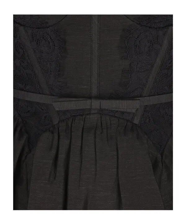Zimmermann Lace Bustier Mini Dress