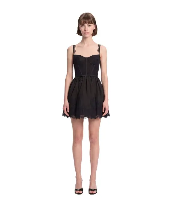Zimmermann Lace Bustier Mini Dress
