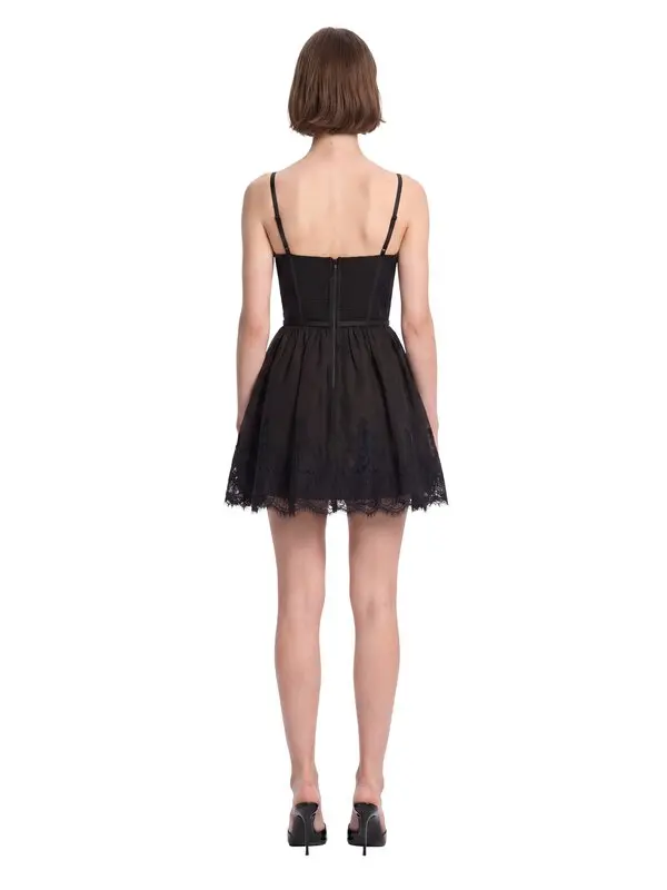 Zimmermann Lace Bustier Mini Dress