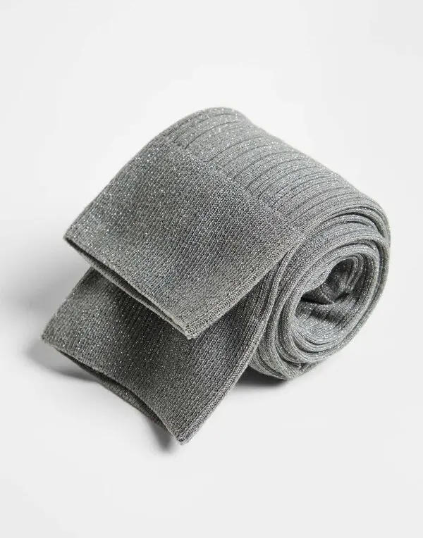 Brunello Cucinelli Lam Effect Knitted Socks