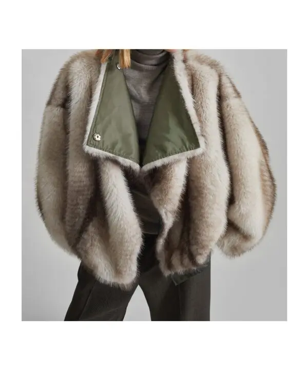 THE FRANKIE SHOP Reversible Long Sleeved Coat
