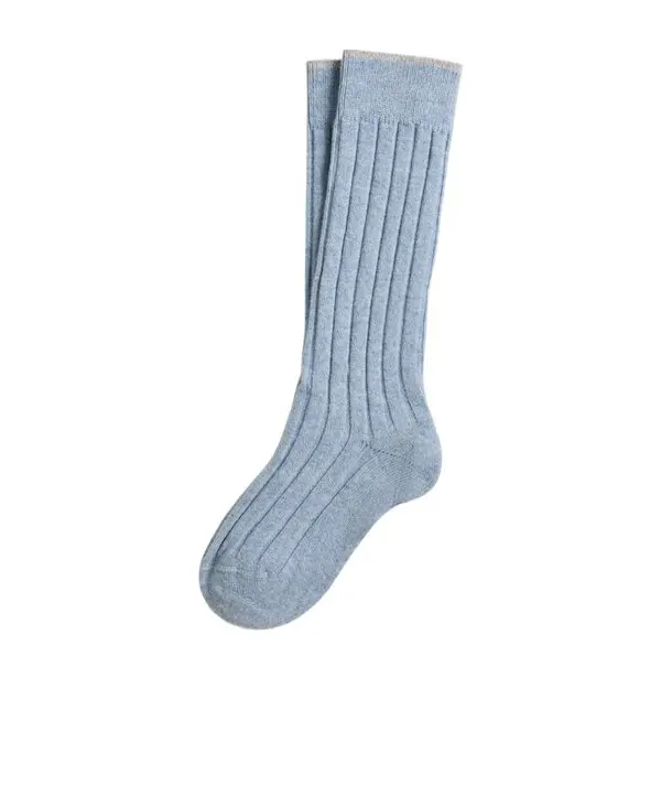 Brunello Cucinelli Ribbed Knit Socks