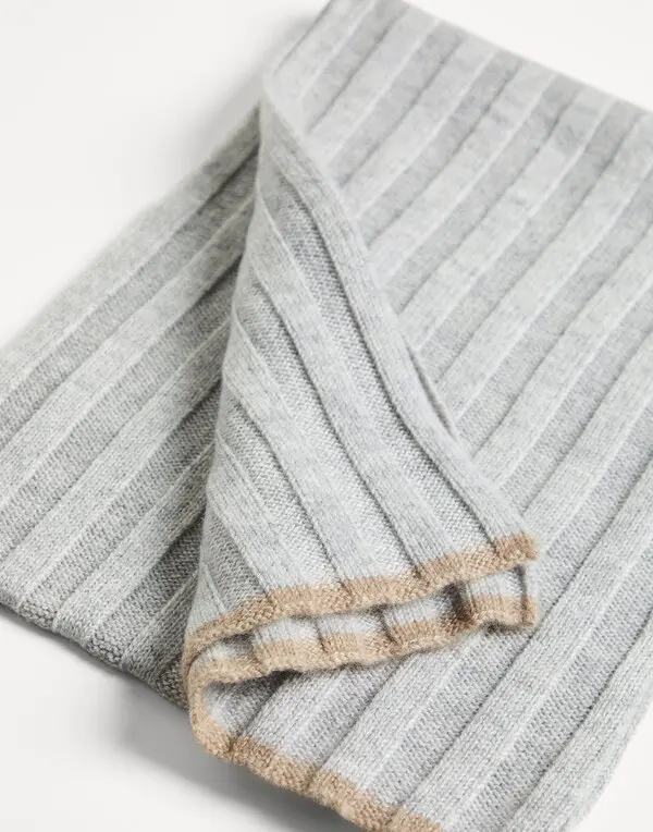 Brunello Cucinelli Cashmere Knit Scarf